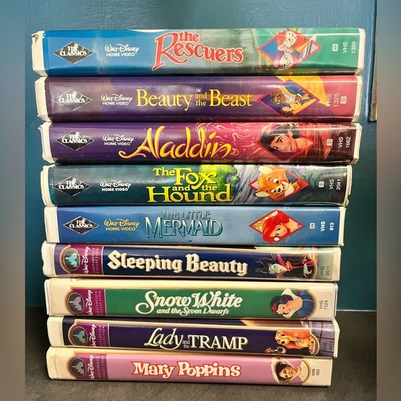 Disney Video Tapes
